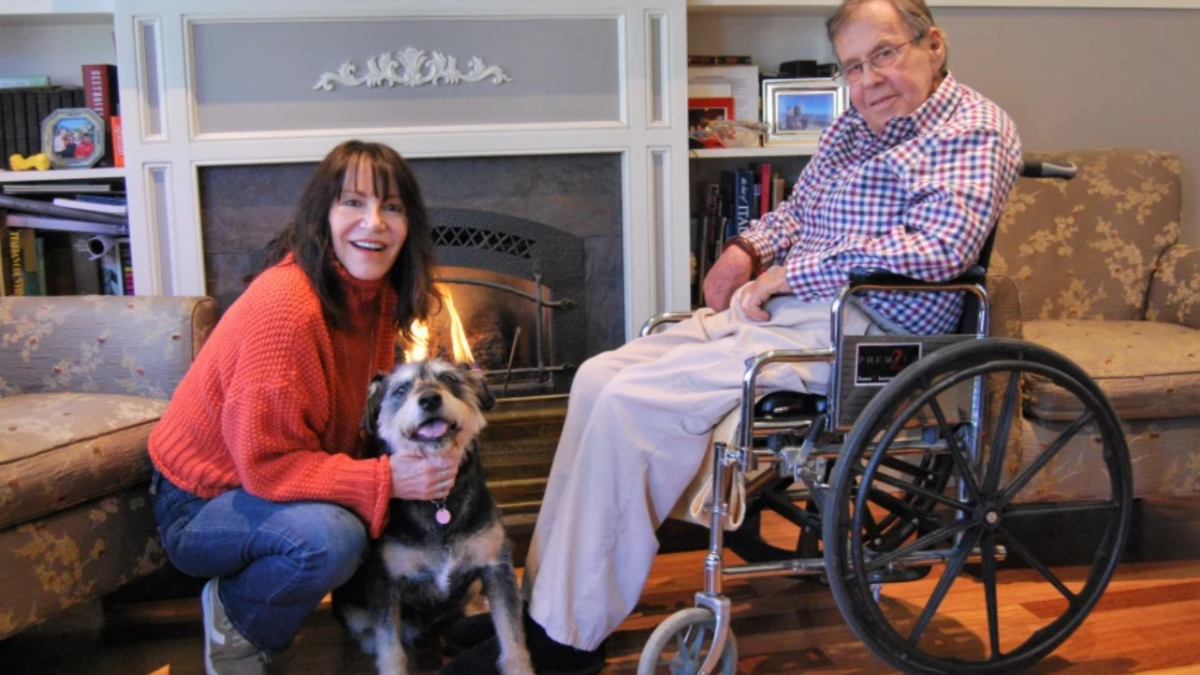 Un homme malade attendait que son chien trouve une nouvelle famille ...