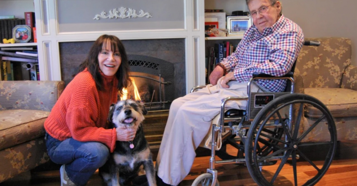 Un homme malade attendait que son chien trouve une nouvelle famille ...